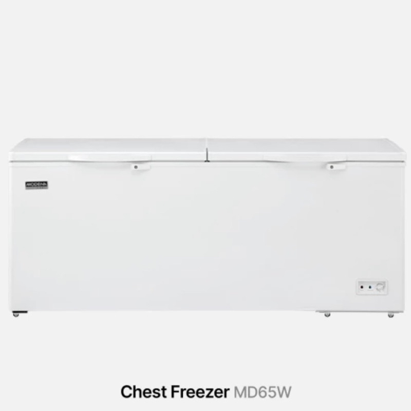 Jual chest freezer / freezer box Modena 650 liter MD 65 W | Shopee ...