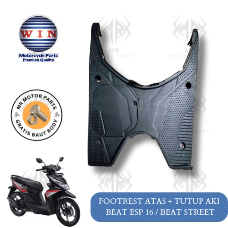 Jual BORDES step floor lantai pijakan kaki dasbor dek injekam beat ESP 2016-2019 / beat eco ...