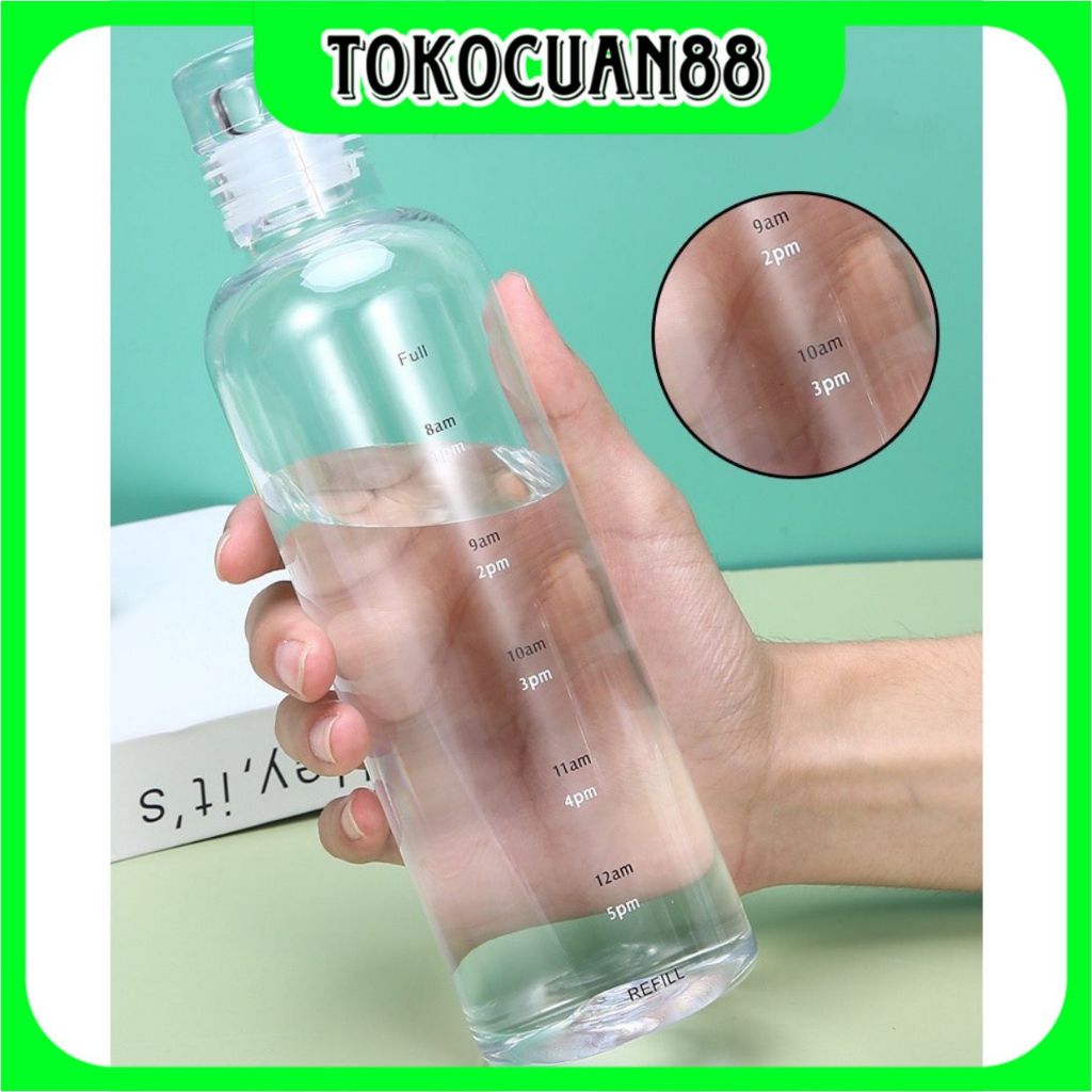 Jual Botol minum 500ml & 750ml / Botol Olahraga / Botol Transparan ...