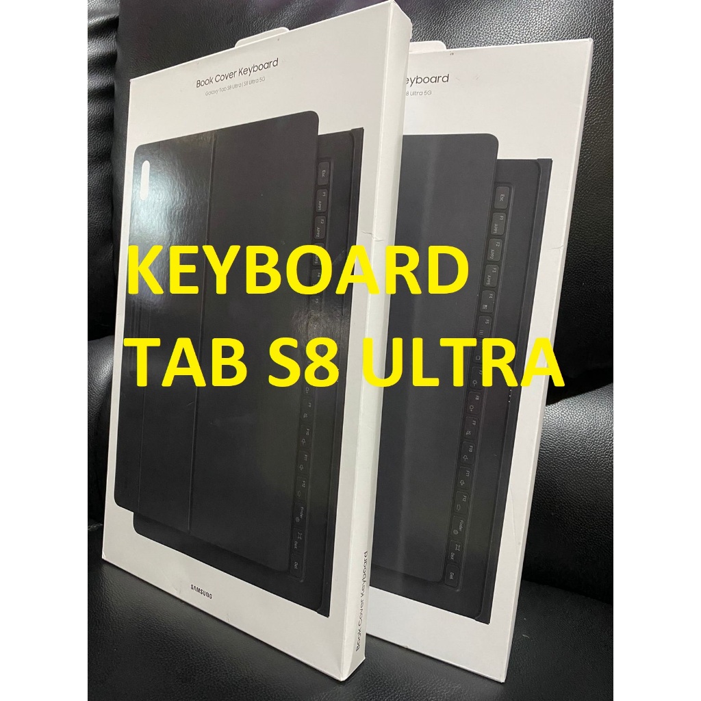 Jual Book Cover Keyboard Samsung Tab S8 Ultra | Shopee Indonesia