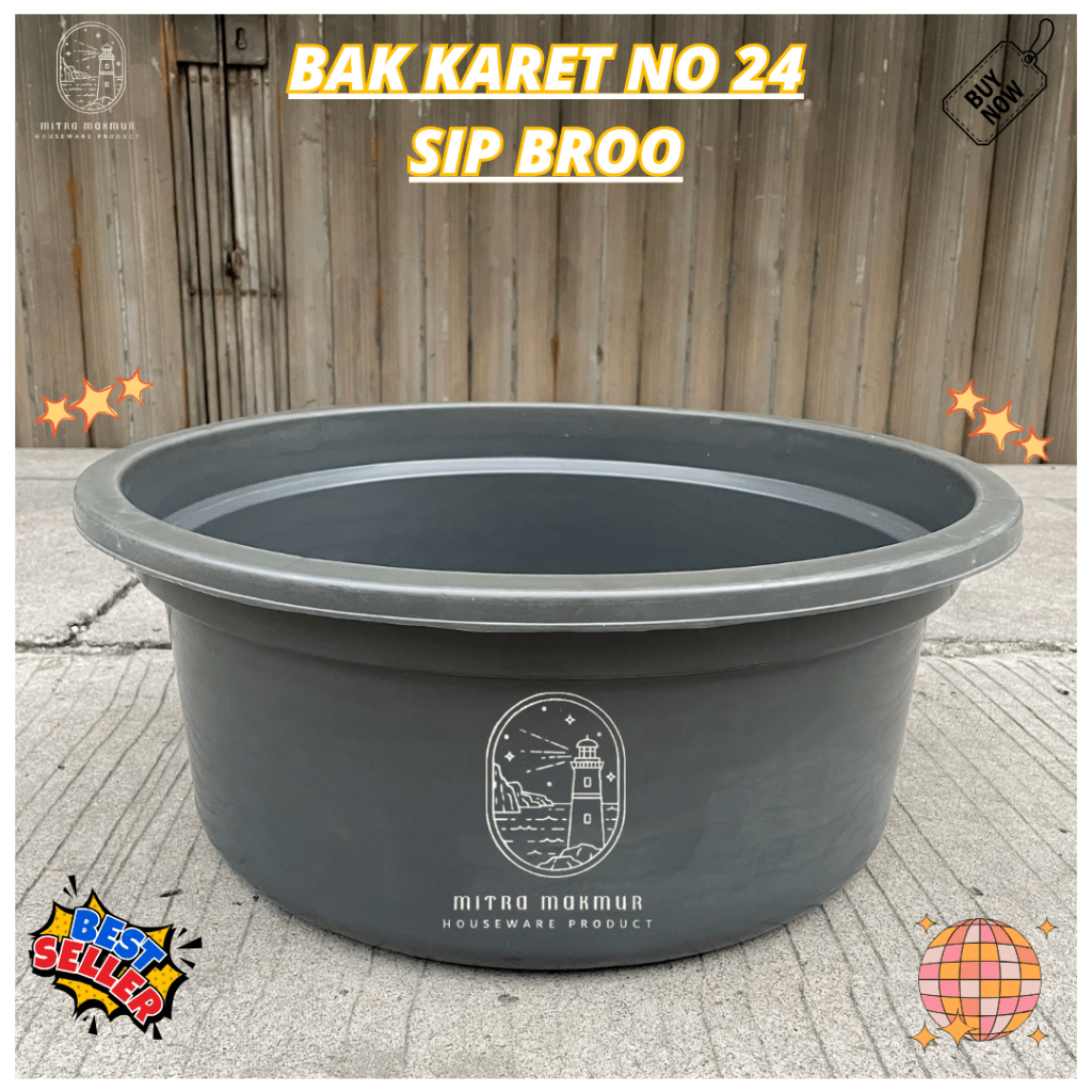 Jual KARGO - BAK AIR PLASTIK NO 24 HITAM BAK AIR TAHAN BANTING ANTI ...