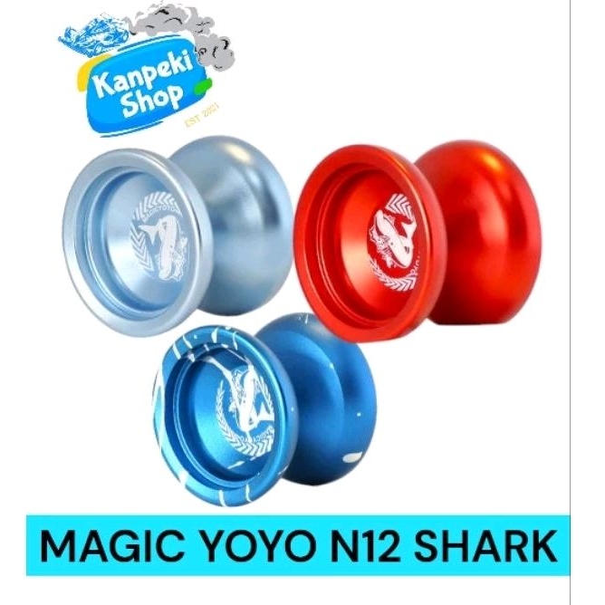 Jual Yoyo Magic Yoyo N12 Shark Honor Unresponsive Alloy - Yoyo Freestyle | Shopee Indonesia