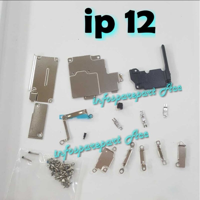 Jual Baut iphone 12 plat seng kaleng penutup fullset | Shopee Indonesia