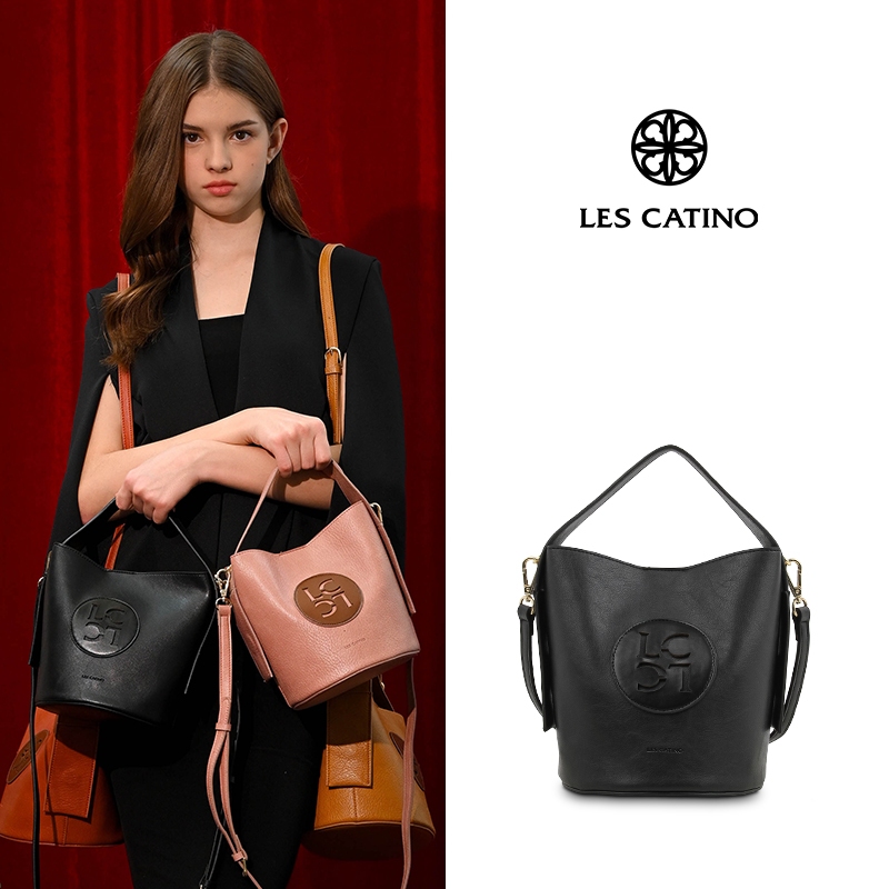 Jual Tas Bahu Les Catino Saira Shoulder Blb Solid | Shopee Indonesia