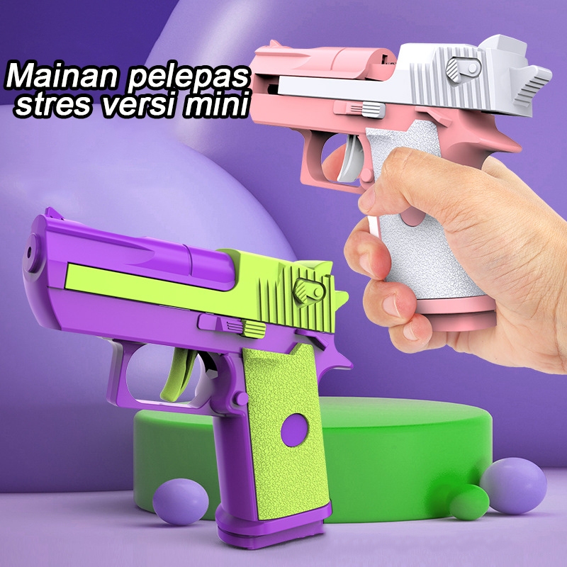 Jual Pistol Mainan PCs Internet Mainan Terkenal 3D Pisau Lobak ...