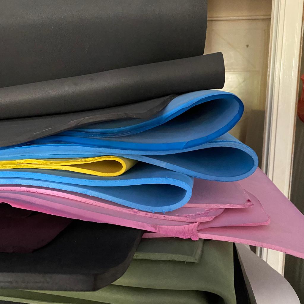 Jual media kreasi spons eva Busa Ati 2mm varian warna Eva spon Spon eva ...