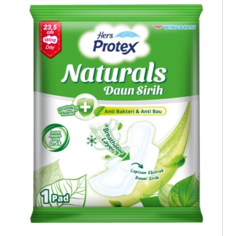 Jual HERS PROTEX NATURAL DAUN SIRIH SACHET ISI 10 ** | Shopee Indonesia