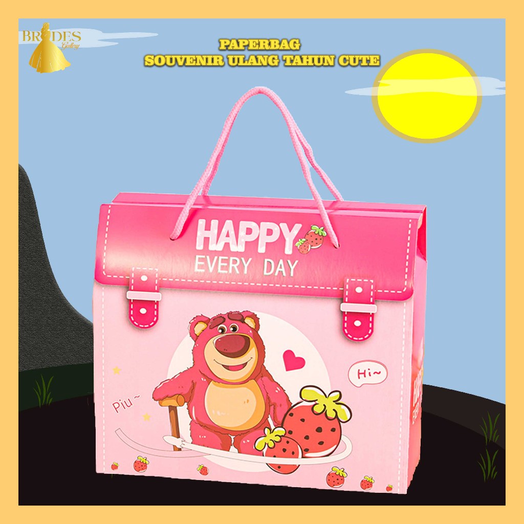 Jual BD Paperbag Ulang Tahun Besar / Goodie Bag Ulang Tahun Boy&Girl ...