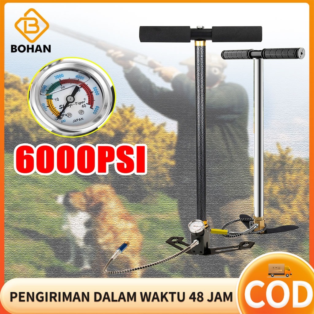 Jual Bohan 6000PSI POMPA PCP 30/40MPA Pompa PCP Pompa udara bertekanan tinggi inflasi Pompa PCP ...