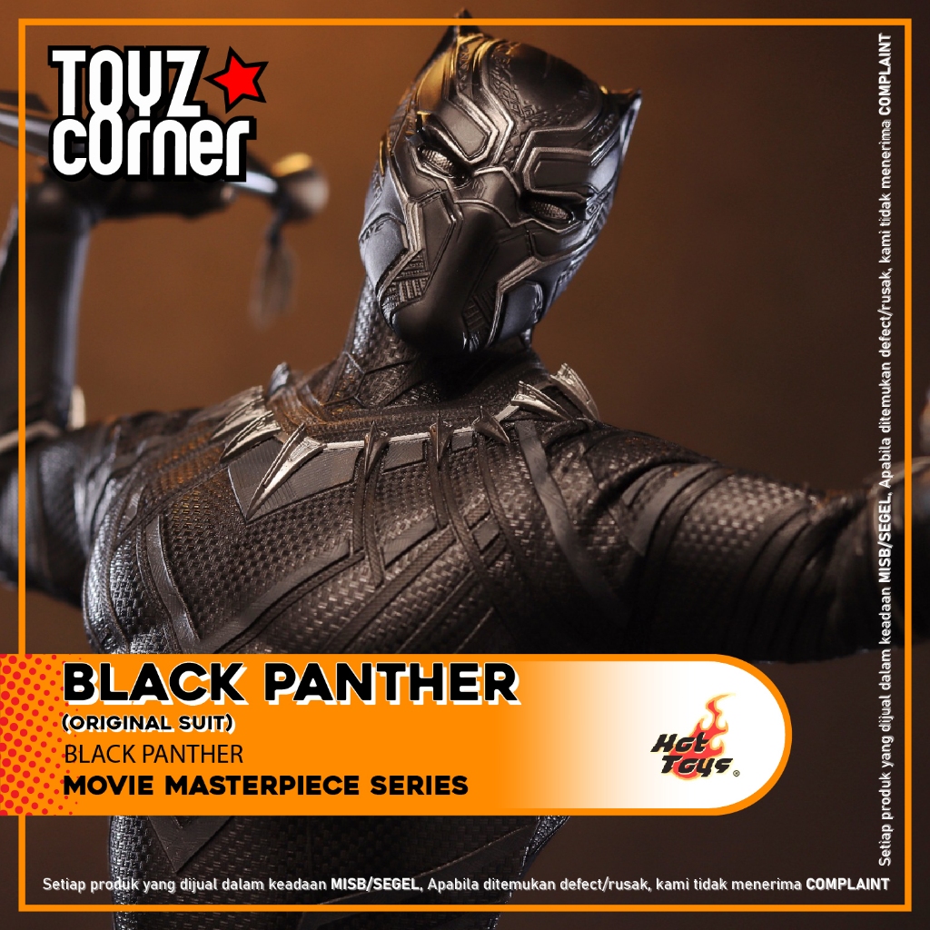 Jual Toyz Corner - Hot Toys MMS-671 / MMS671 Black Panther (Original Suit) | Shopee Indonesia