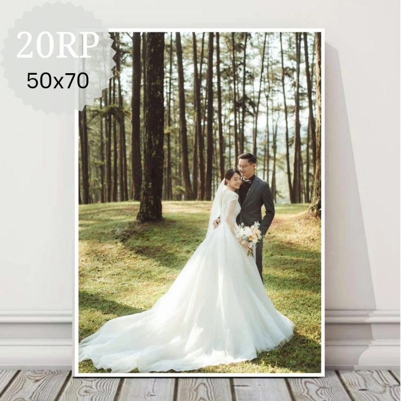 Jual Cetak Foto Dan Blok 20RP (50x70cm) + Laminasi | Shopee Indonesia