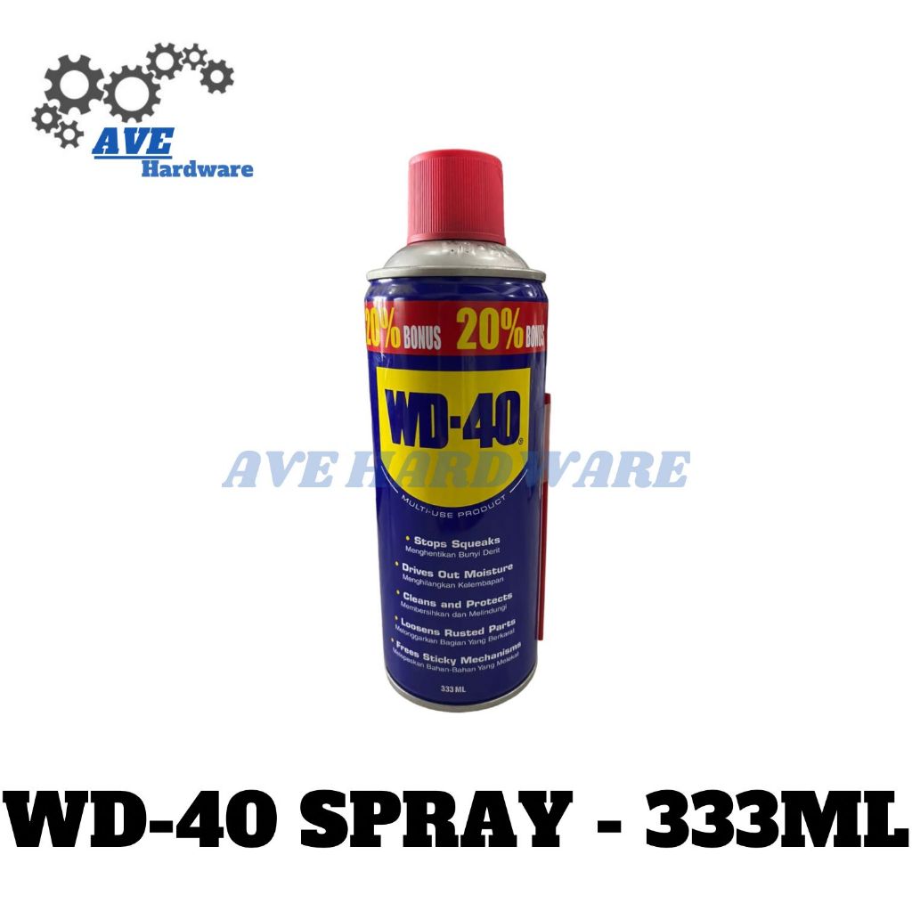 Jual WD-40 / WD 40 / WD40 Lubricant Spray 333 ml | Shopee Indonesia