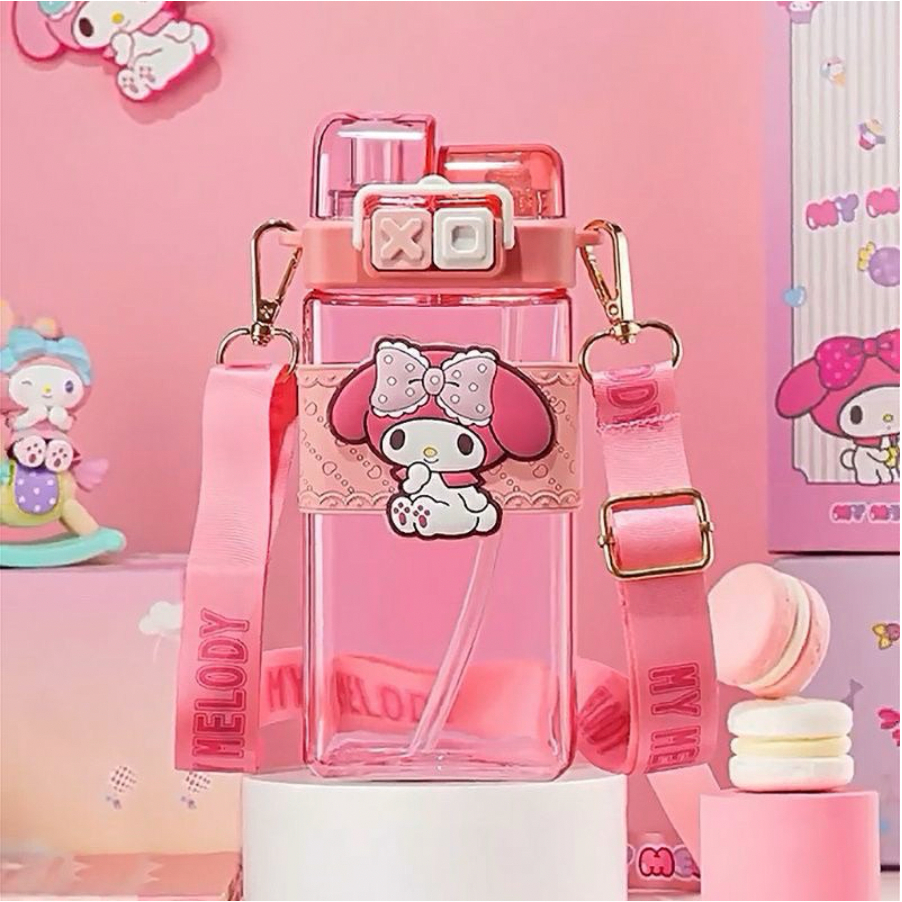 Jual Botol Minum KUROMI Anak 2 Cara Dual 2 in 1 Karakter Melody Sanrio ...