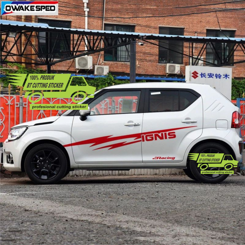 Jual BT sticker mobil suzuki ignis stiker mobil stiker mobil ignis ...