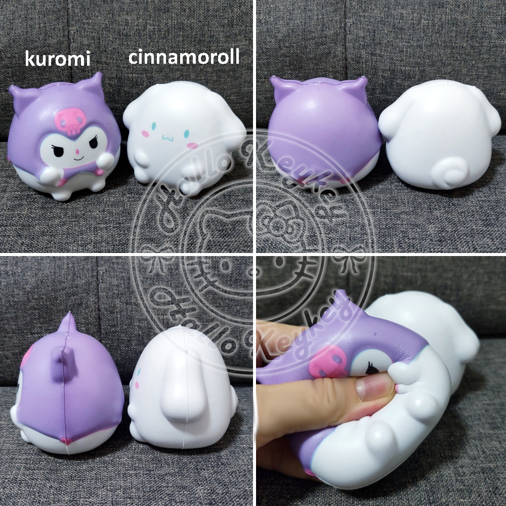 Jual squishy fat kuromi cinnamoroll | Shopee Indonesia