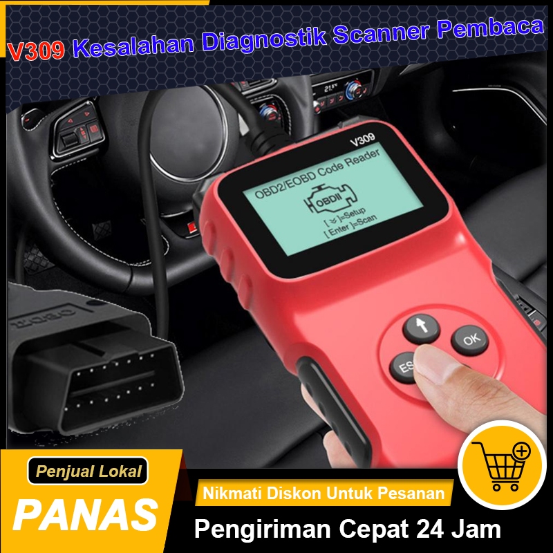 Jual Nippy V309 Kesalahan Diagnostik Scanner Pembaca Kode Mobil Auto ...