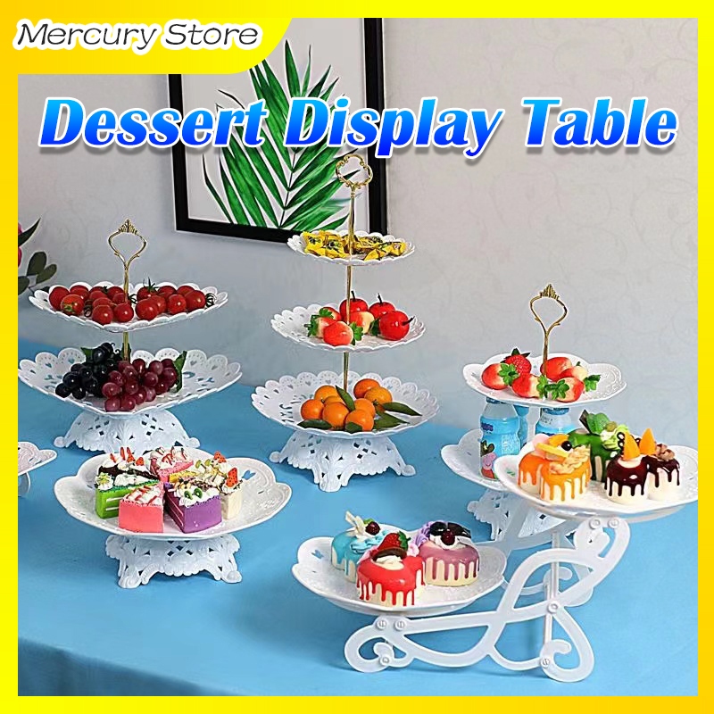 Jual Rak Display Makanan Penutup Pernikahan Tempat Kue Dekorasi Pesta ...