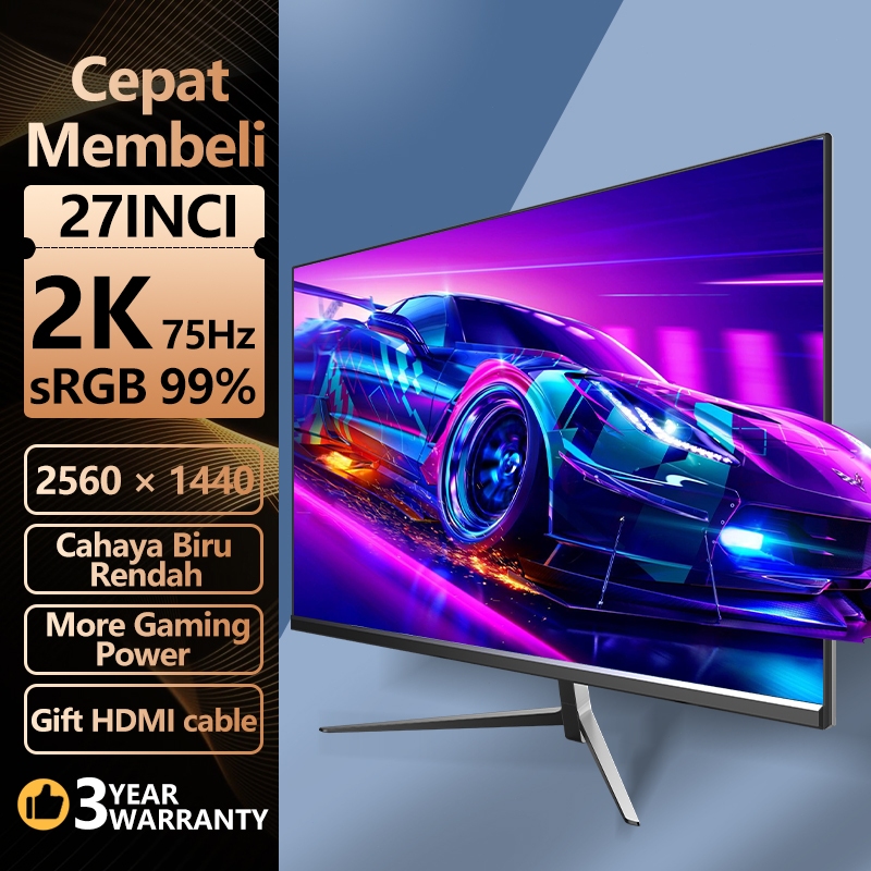 Jual Monitor permainan FHD 27 inci datang dengan speaker 1920 * 1080 ...