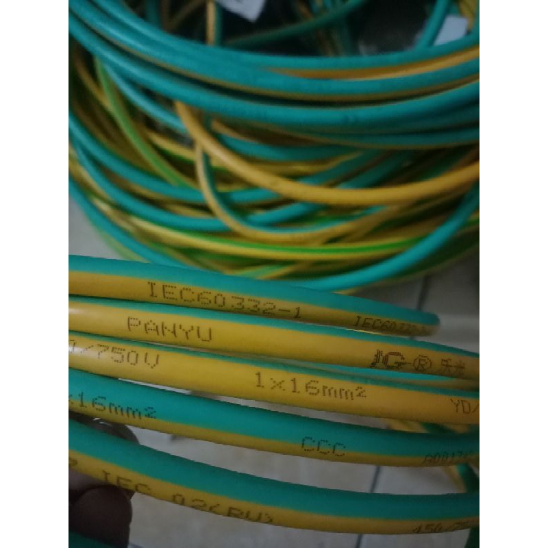 Jual kabel 16mm NYAF / kabel Grounding 16mm Full Tembaga Murni | Shopee Indonesia