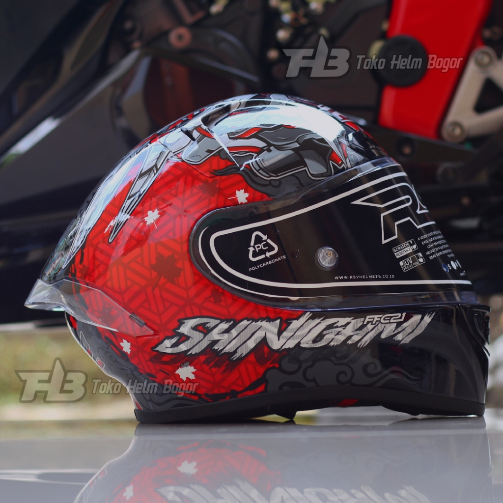 Jual Helm RSV FFC21 SHINIGAMI | Shopee Indonesia