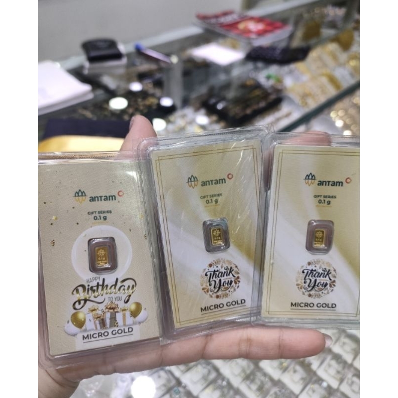 Jual micro gold antam 0,1gr | Shopee Indonesia