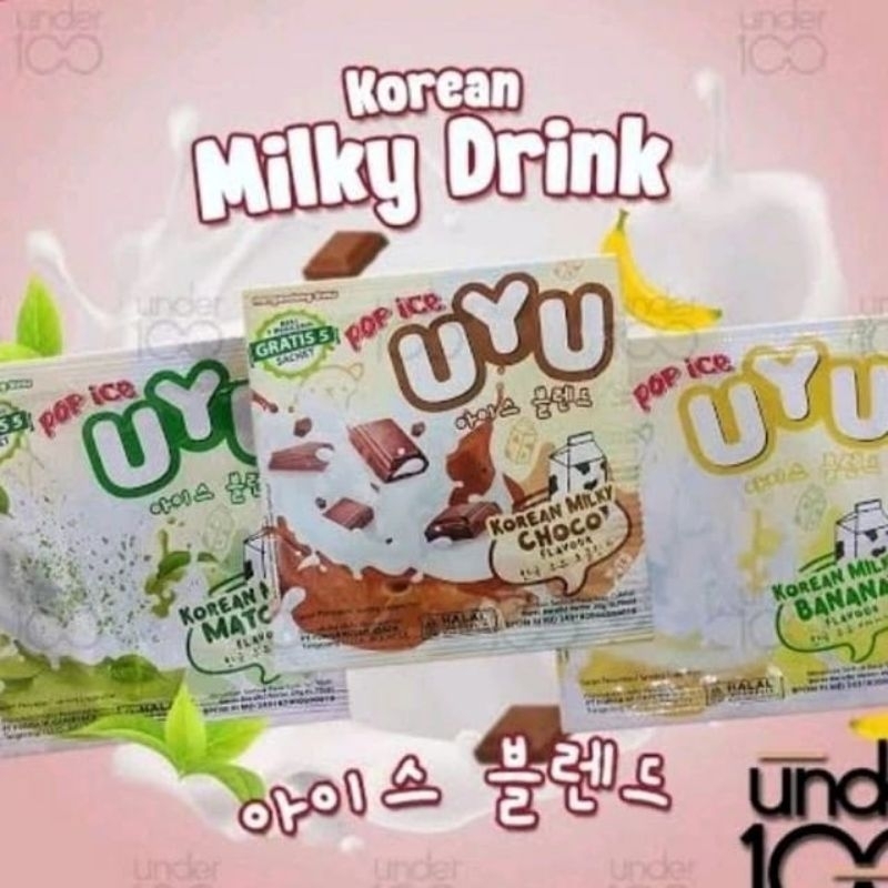 Jual Pop ice uyu Korean milk | Shopee Indonesia