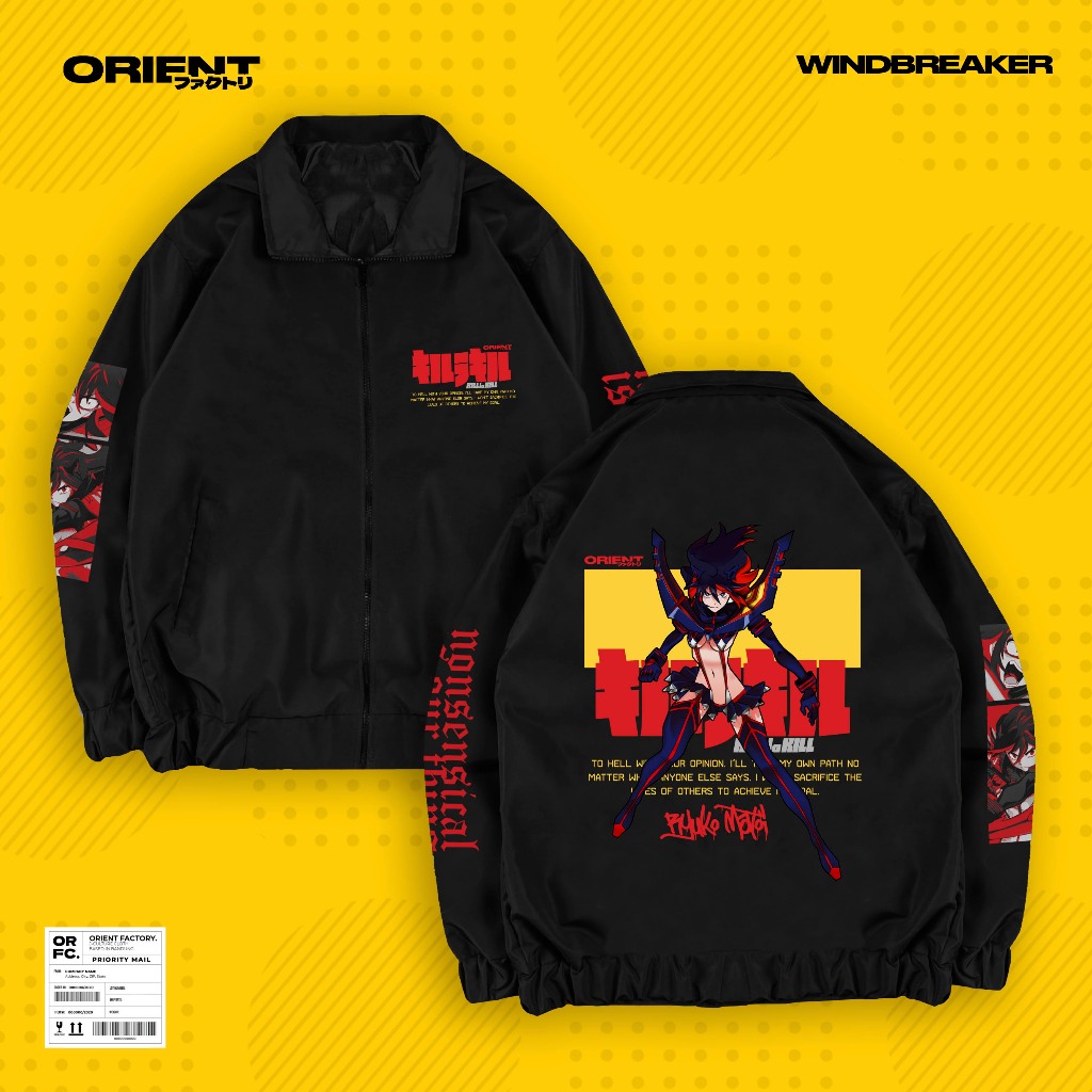 Jual Jaket Anime - Windbreaker Kill La Kill Ryuko Matoi - ORIENT ...