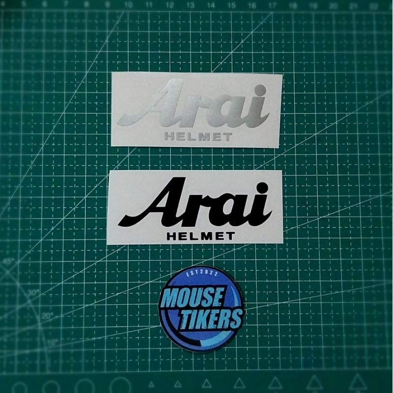 Jual Stickers Arai Helmet Cuttink Original (minimal order 10pcs ...