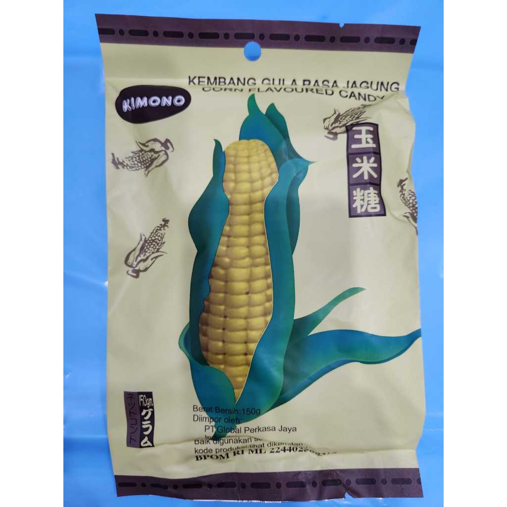 Jual KIMONO PERMEN JAGUNG 150 GRAM/ CORN CANDY | Shopee Indonesia