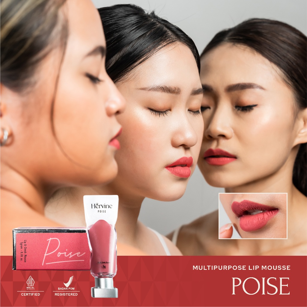 Jual Multipurpose Lip Mousse - POISE | Shopee Indonesia