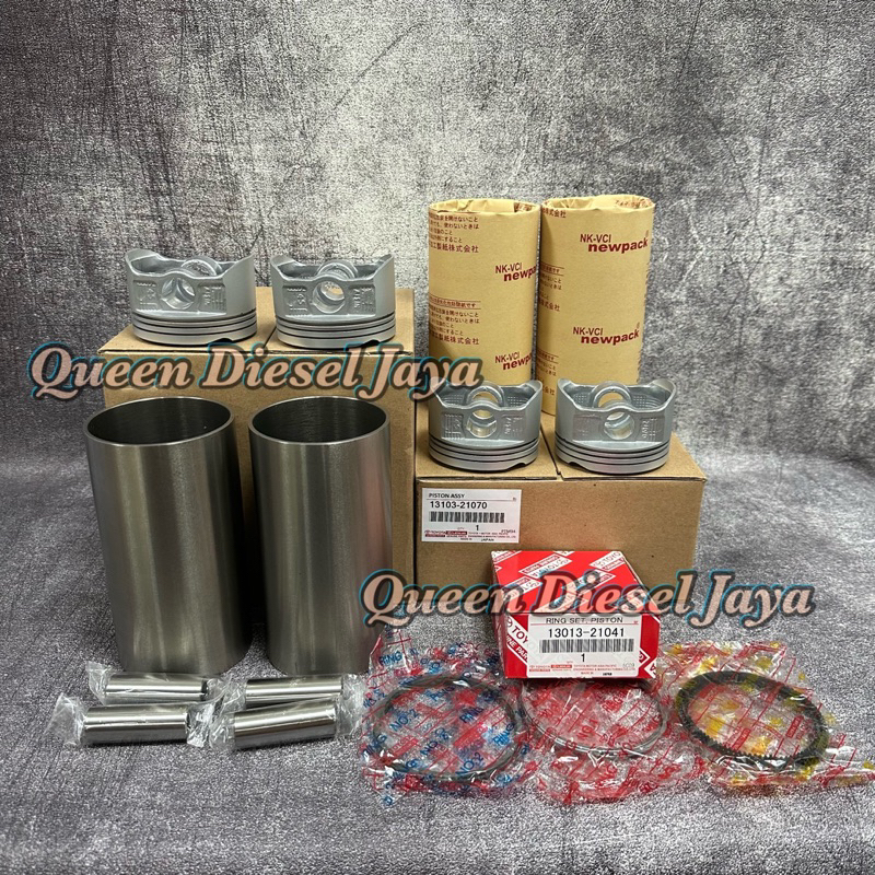 Jual Liner Kit Liner Set Komplit Toyota Vios Yaris Limo 1NZ (Liner ...