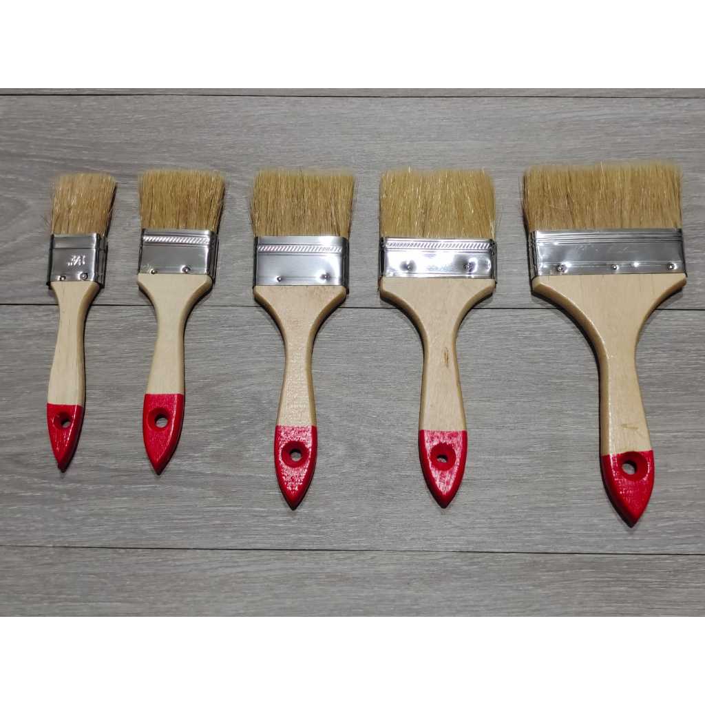 Jual KUAS CAT 1" 1.5" 2" 2.5" 3" 4" 5" KUAS TEMBOK KUAS KAYU KUAS CAT ...