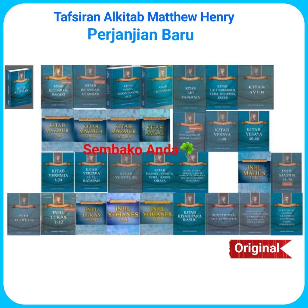 Jual Injil Matius Markus Lukas Yohanes Kisah Para Rasul Surat Roma ...