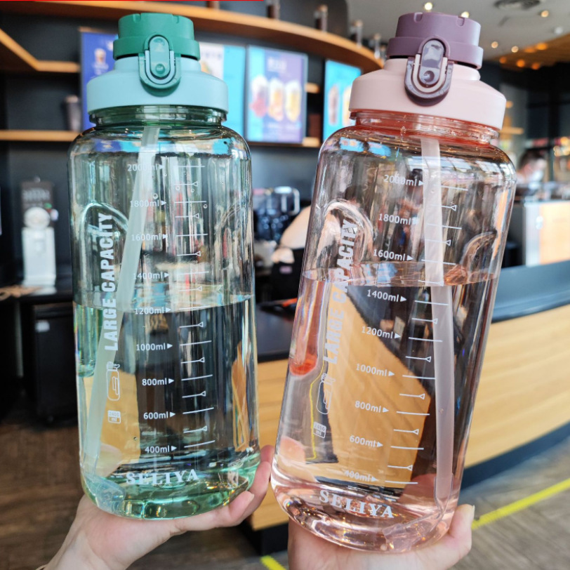 Jual NSTORE.lD BOTOL MINUM JUMBO 2.4 LITER / BOTOL MINUM VIRAL BENING 2 ...