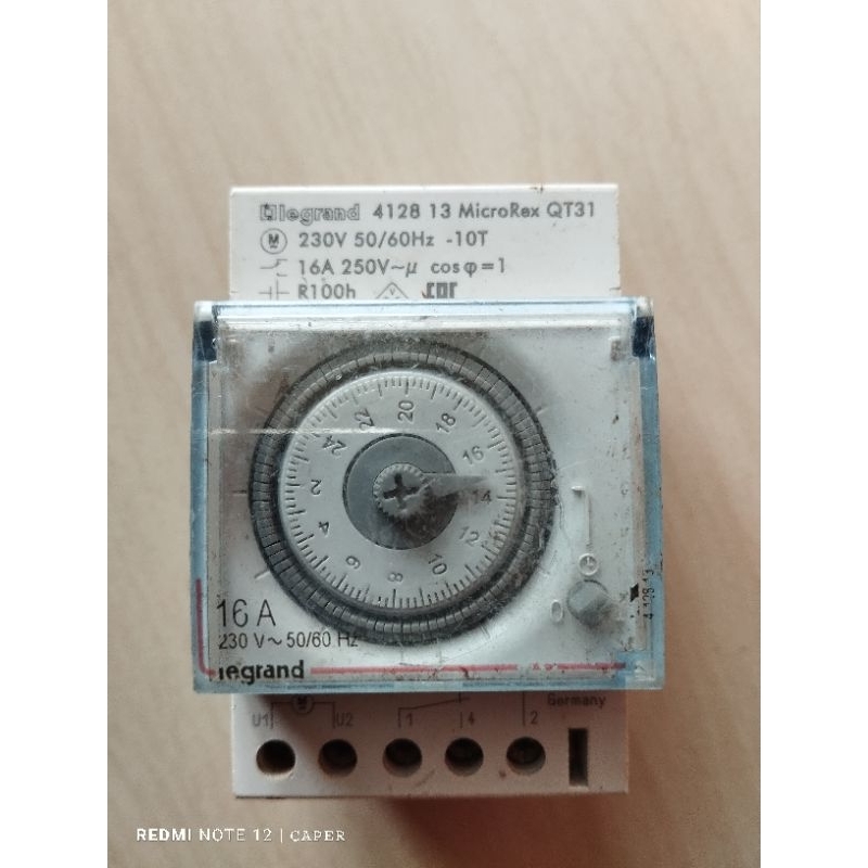 Jual timer analog legrand 412813 dan theben second | Shopee Indonesia