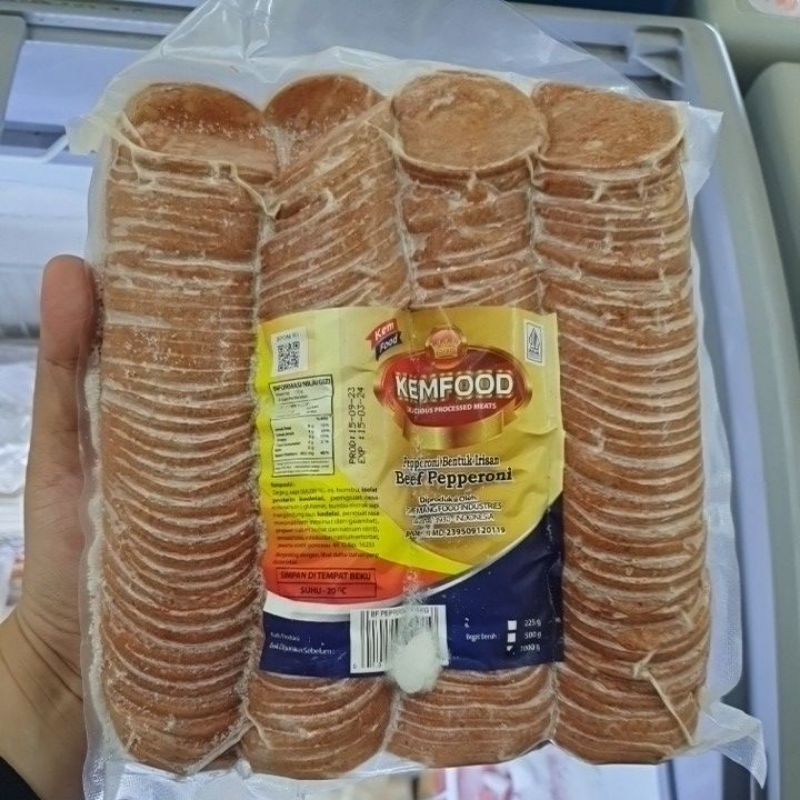 Jual Kemfood beef pepperoni 1kg | Shopee Indonesia