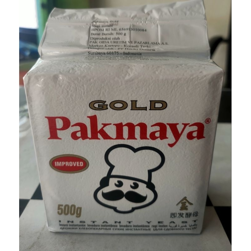 Jual Pakmaya Gold Ragi Instan 500gr/MURAH ED 2025/ Instant Dry Yeast ...