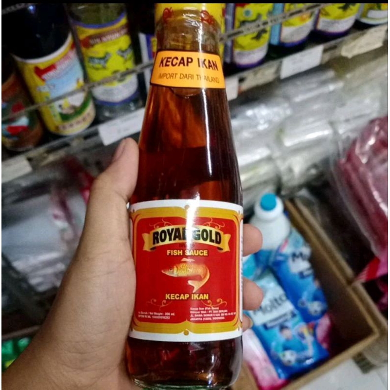 Jual Kecap Ikan Royal Gold,Fish Sauce 200Ml | Shopee Indonesia
