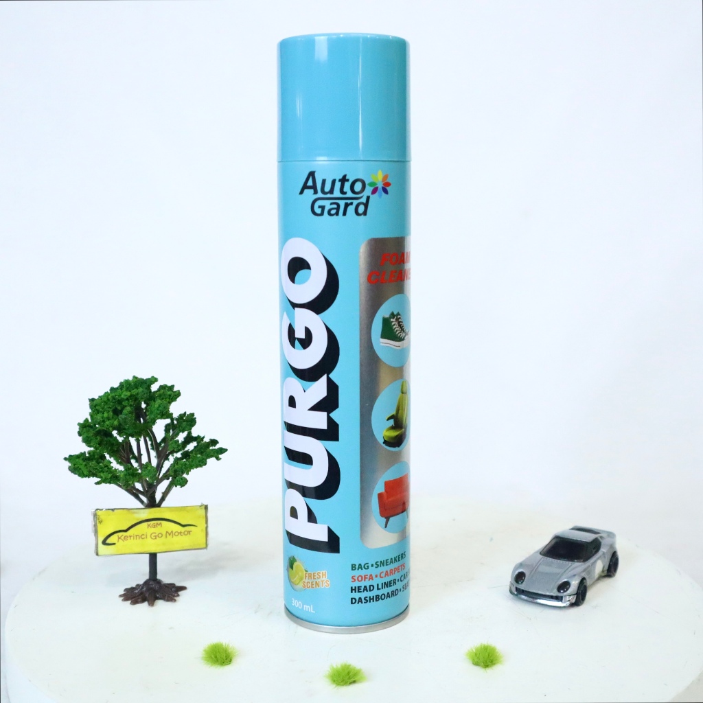 Jual AutoGard Purgo Multipurpose Foam Cleaner 300ml Fresh Scents Spray ...