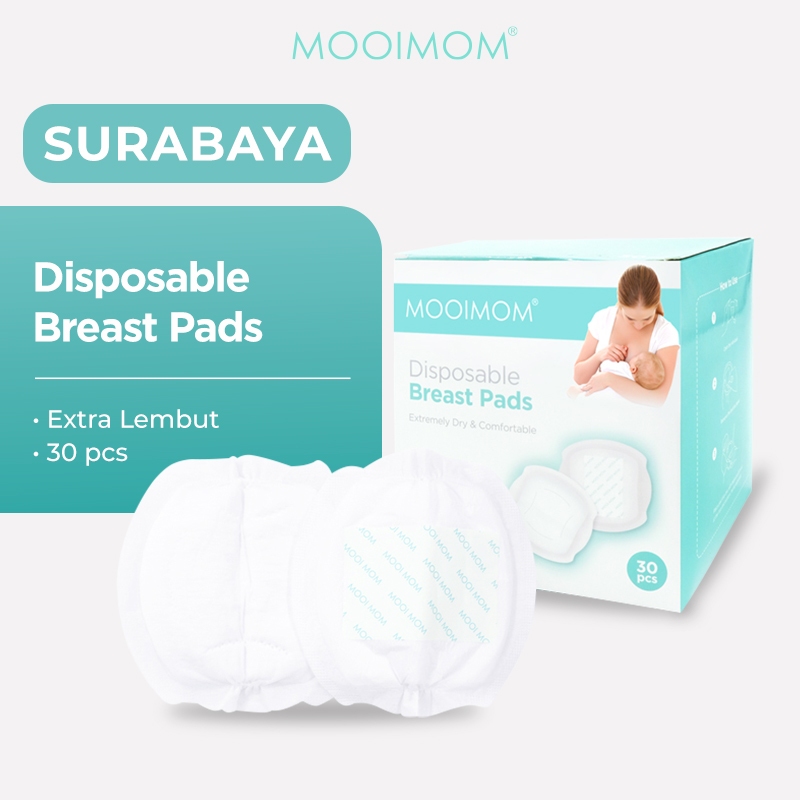 Jual MOOIMOM Disposable Breast Pad 30pcs - Penyerap ASI Sekali Pakai ...