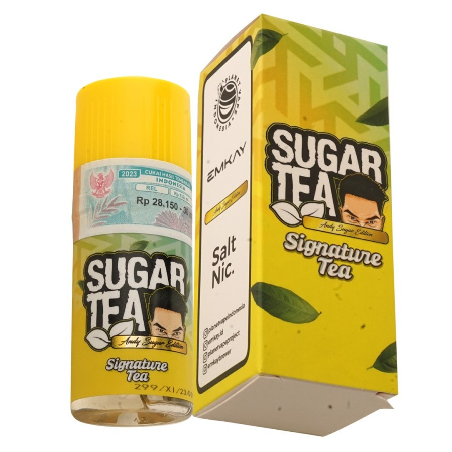 Jual Sugar Tea Signature Tea Saltnic 30ML by Andy Sugar x Emkay ...