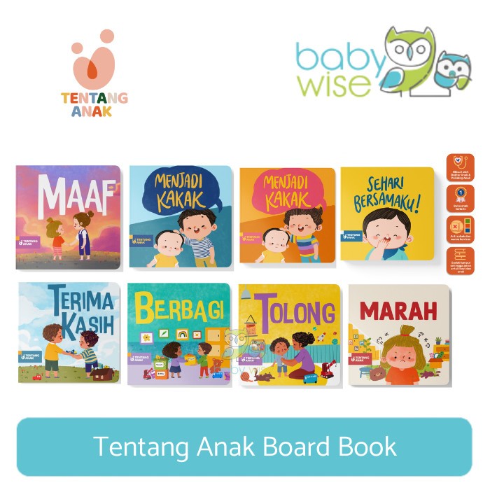 Jual Tentang Anak Board Book - Buku Cerita Anak Bergambar | Shopee ...