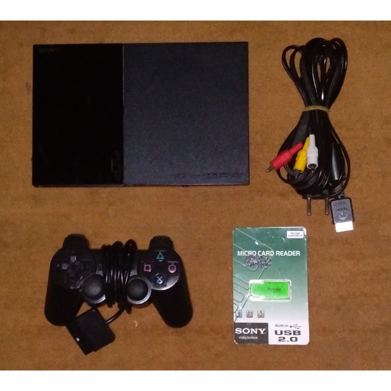 Jual Ps2 Slim Scph.90006 Sudah Pasang Matrix + Flesdisk Full Game Minus ...