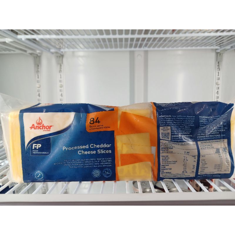 Jual Anchor red cheddar 84 slices (HANYA INSTAN YA!!) | Shopee Indonesia