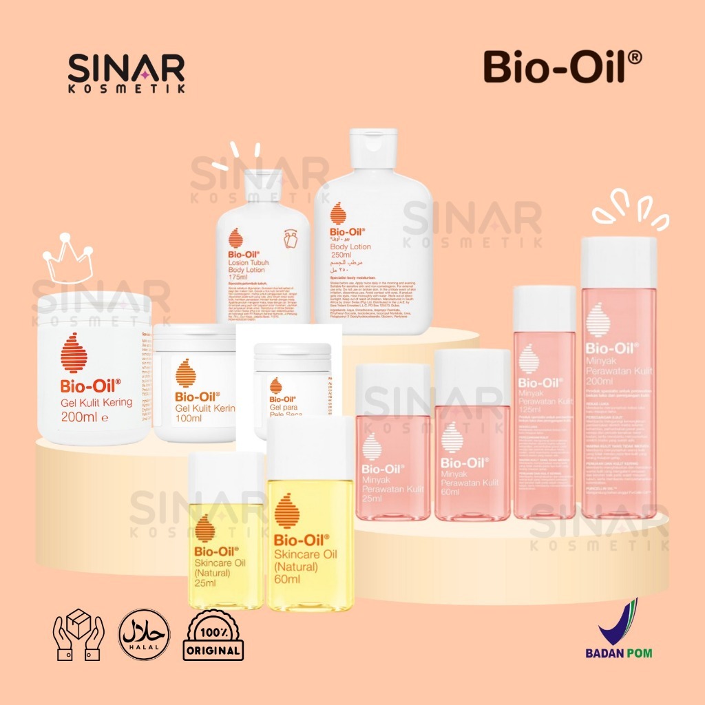 Jual [LENGKAP - ORI BPOM] Bio Oil Skincare Oil / Body Lotion ...