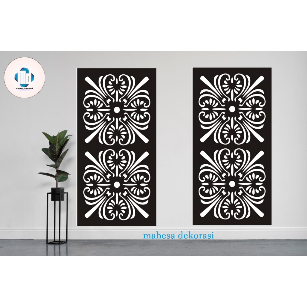 Jual ORNAMEN DINDING PVC 3D / KRAWANGAN PVC 100CM X 50CM tebal 12mm | Shopee Indonesia