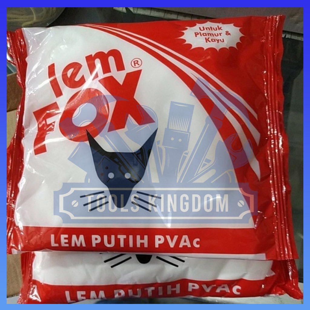 Jual Lem FOX Putih 350 gram Bungkus MERAH - Lem FOX Kayu Bungkus MERAH ...