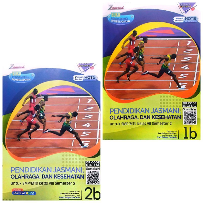 Jual LKS SMP MTS PJOK PENJASKES KELAS 7 8 SEMESTER 2 KURIKULUM MERDEKA KURMER | ZAMRUD PN ...