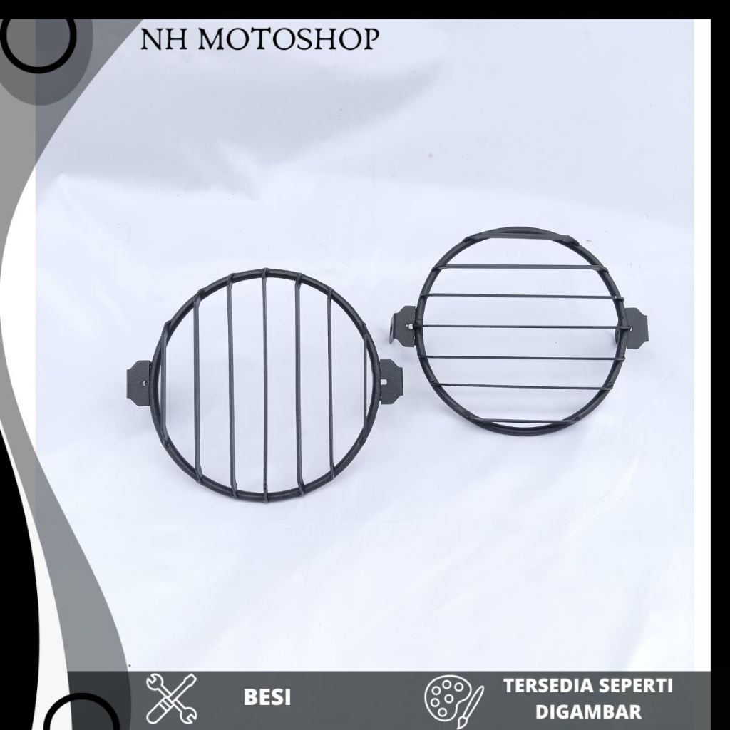 Jual COVER LAMPU YAMAHA XSR 155 GRILL LAMPU XSR155 W175 HEADLIGHT XSR PELINDUNG LAMPU TENGAH ...