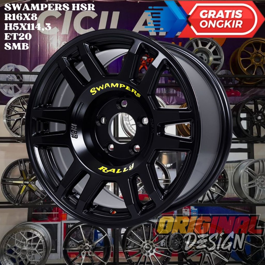 Jual Velg Mobil RUSH , KUDA , ESCAPE , HILUX SC , HSR SWAMPERS RING 16 ...